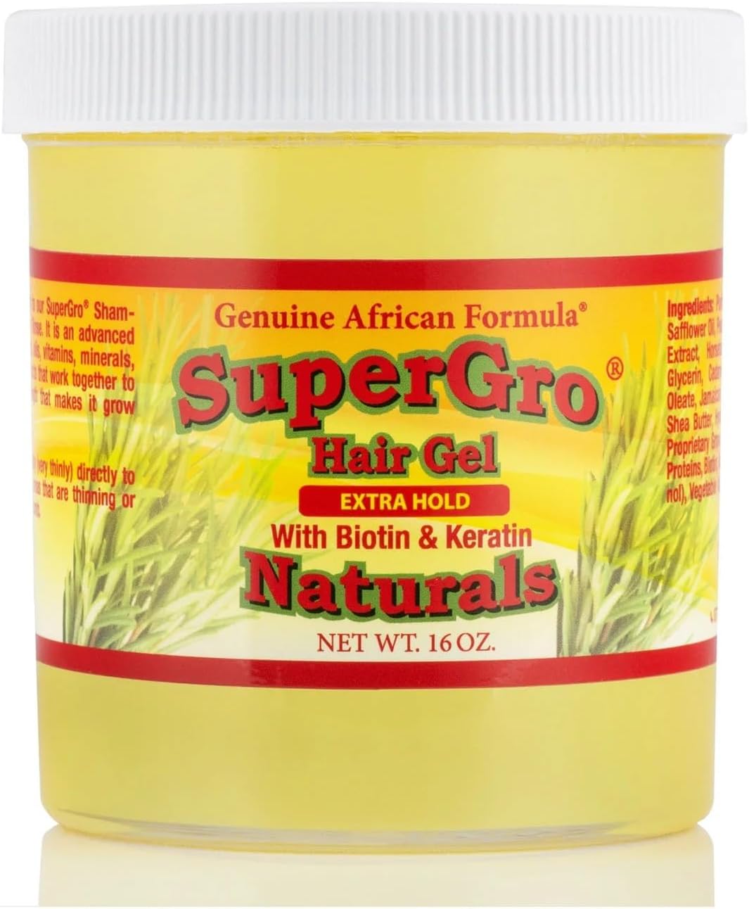 Amazon.com : LOC N GEL LOC Twists Braids Wave Edge Gel 16 OZ. -Extra ...