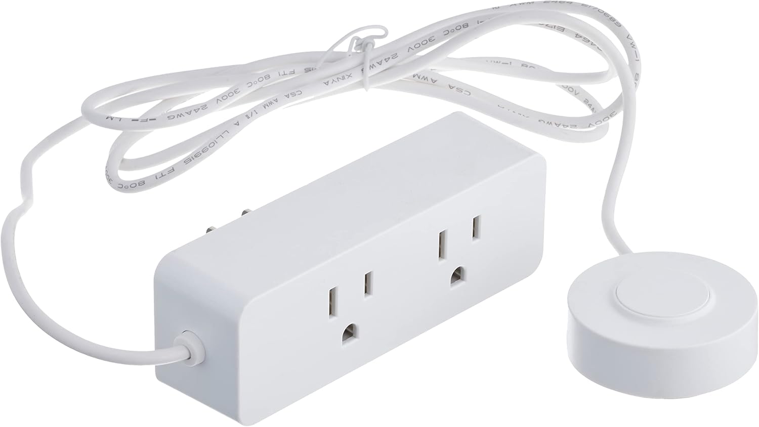 UltraPro 2-Outlet Indoor Plug-in Lighting Control with Tether, ON/Off ...