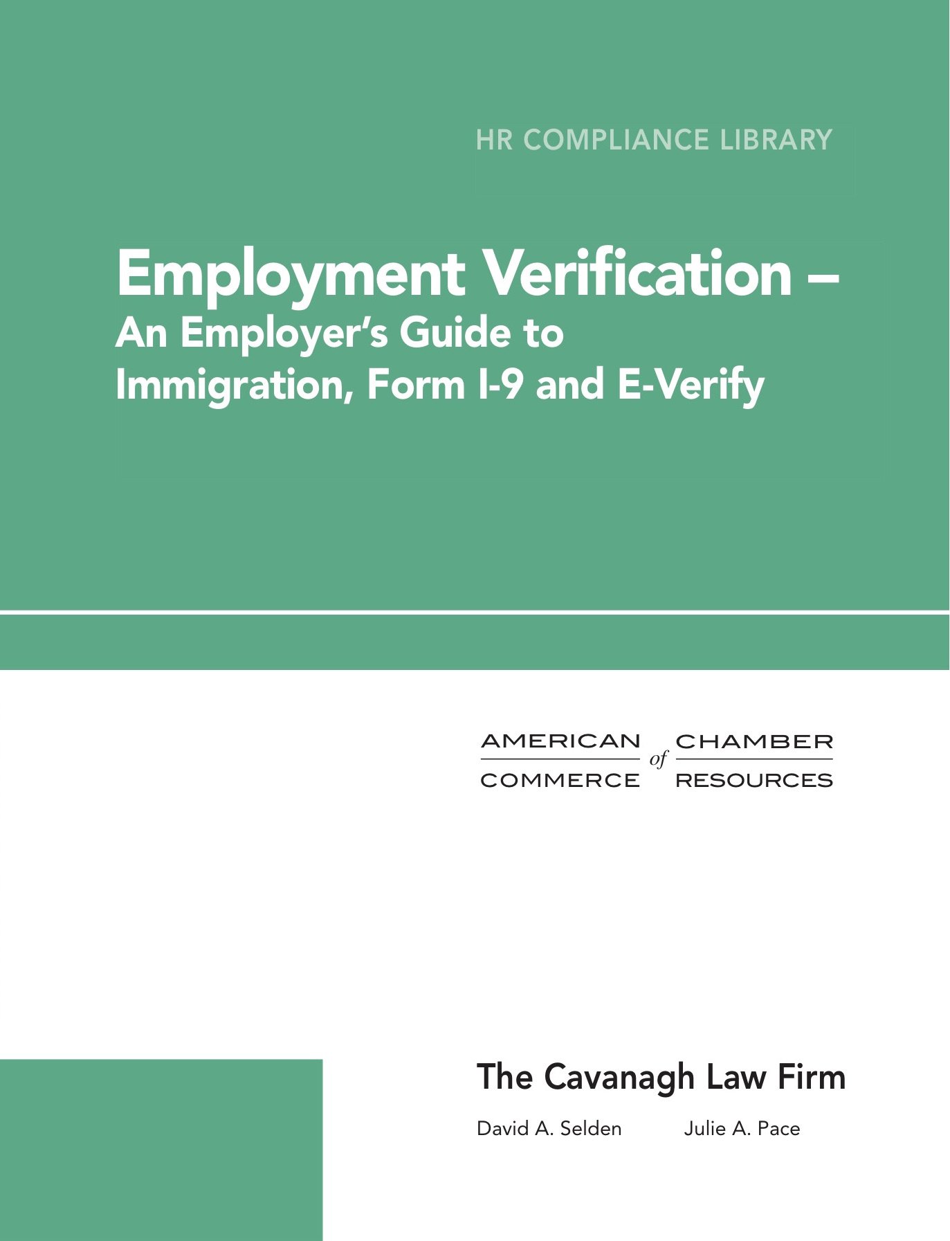 Buy Employment Verification - An Employer's Guide to Immigration, Form ...
