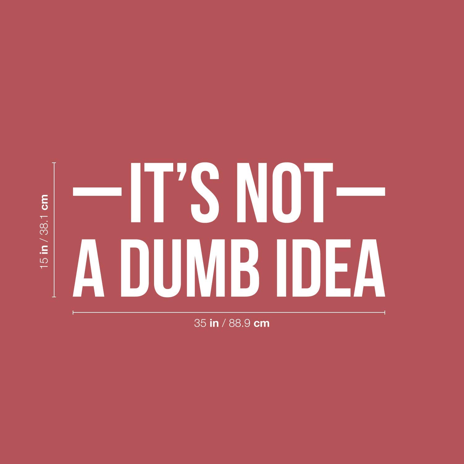 Dumb Ideas Quotes