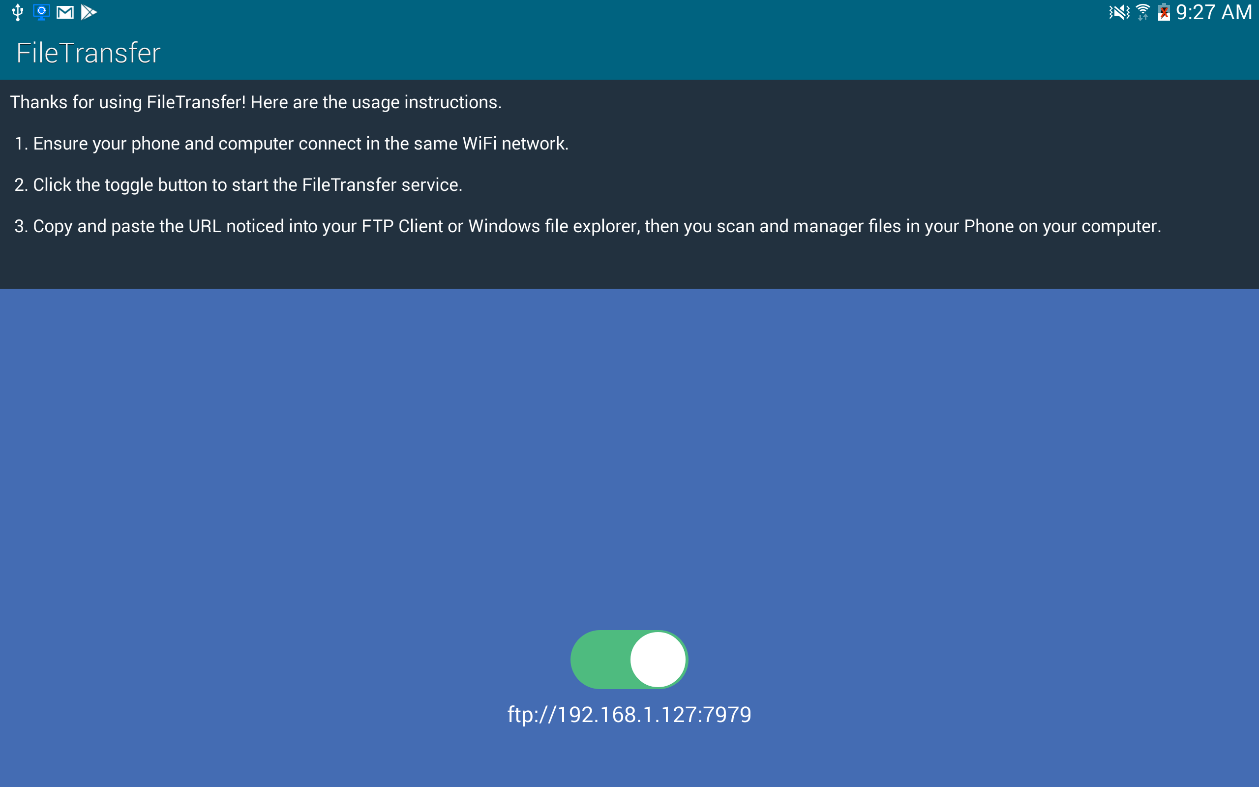 Wifi File Transfer-Amazonアプリストアのアプリ