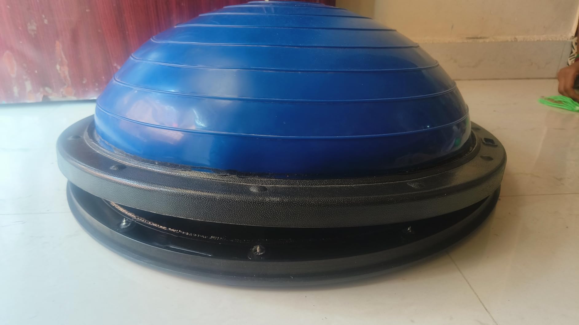 Half Ball Balance Trainer, Exercise Yoga Ball with Straps Yoga Balance ...