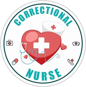 Amazon.com: Correctional Nurse Sticker Correctional Nurse Medical Heath ...