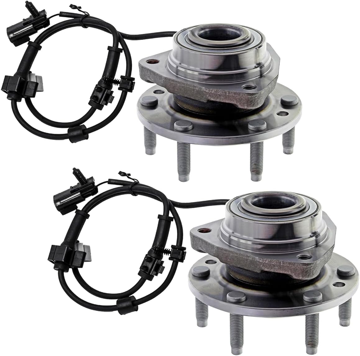 Amazon.com: JLEO 513188(Pair) Front Wheel Hub Bearing Assembly for 02 ...