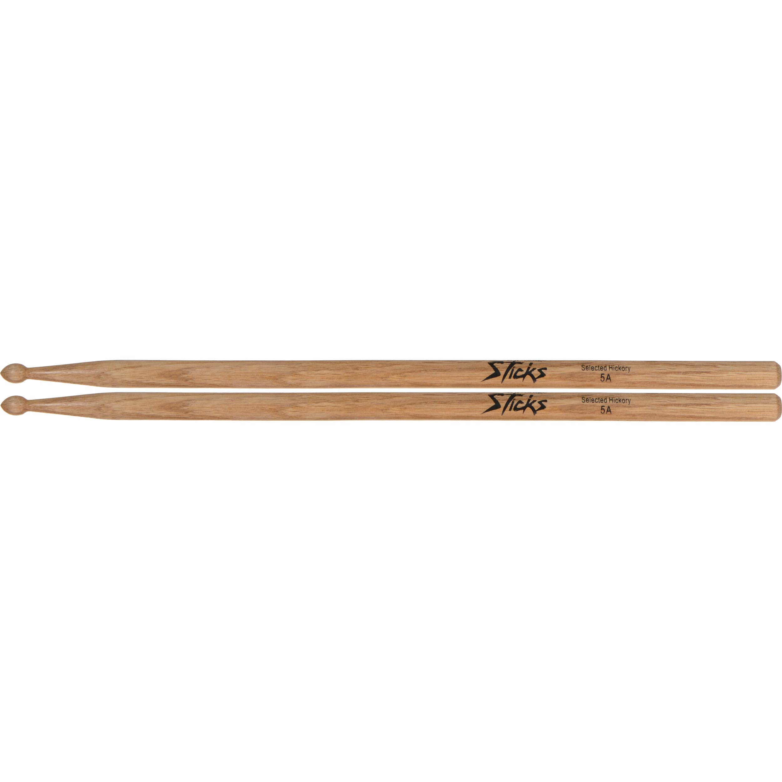 Amazon.com: On-Stage Sticks Hickory Drum Sticks - 12-Pair - 5A Wood Tip ...