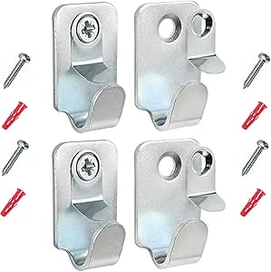 SISI UK® Heavy Duty Safety Wall Hanger Hanger Hooks - 15 Kgs - with ...