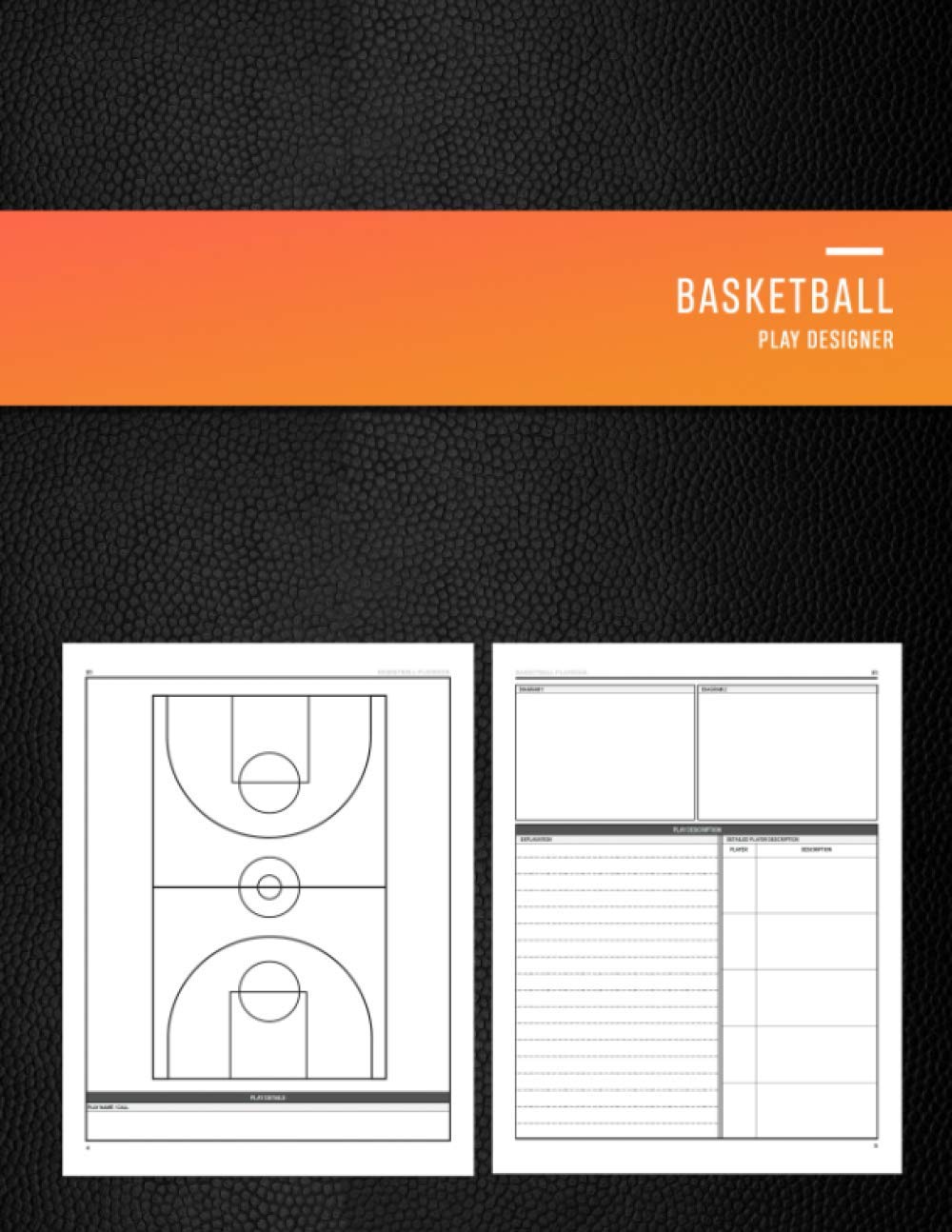Basketball Play Designer: Playmaker book for youth and teen sports ...
