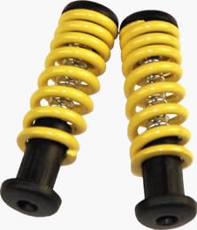 Amazon.com : SEISMIC SPRINGS (2) EXTRA LIGHT YELLOW : Skateboard Trucks ...