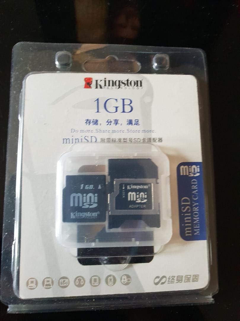 Amazon.com: Kingston 1GB Mini SD Memory Card with Adapter