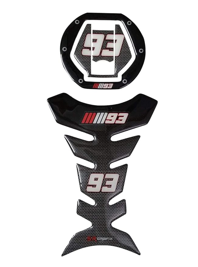 Top and Town Customize Bajaj Pulsar NS 200 Tank Pad & Fuel Cap Sticker ...