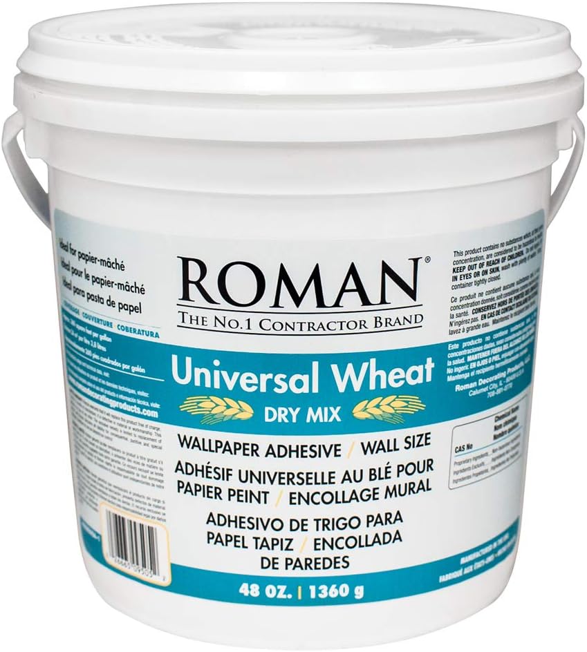 Golden Harvest ROMAN 209505 3 lb. Universal Wheat Wallpaper Paste,White ...