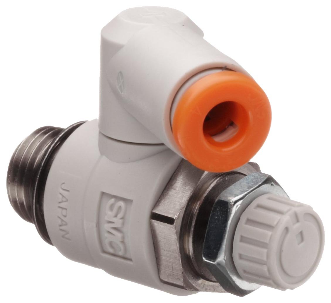 SMC AS2301F-U01-03 Air Flow Control Valve with Push-to-Connect Fitting ...