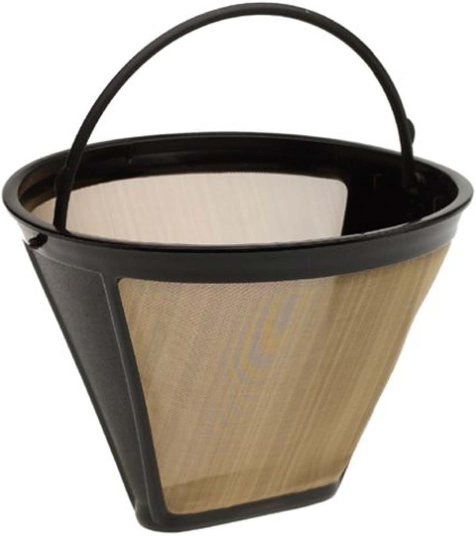 Amazon.com: Gold Tone #2 Permanent Cone Coffee Filter, Brown: Home ...
