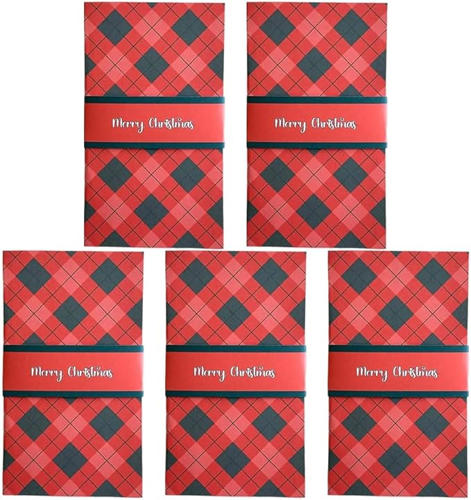 Amazon.com: Handmade Waterfall Christmas Gift Card Booklet, 5 Set ...