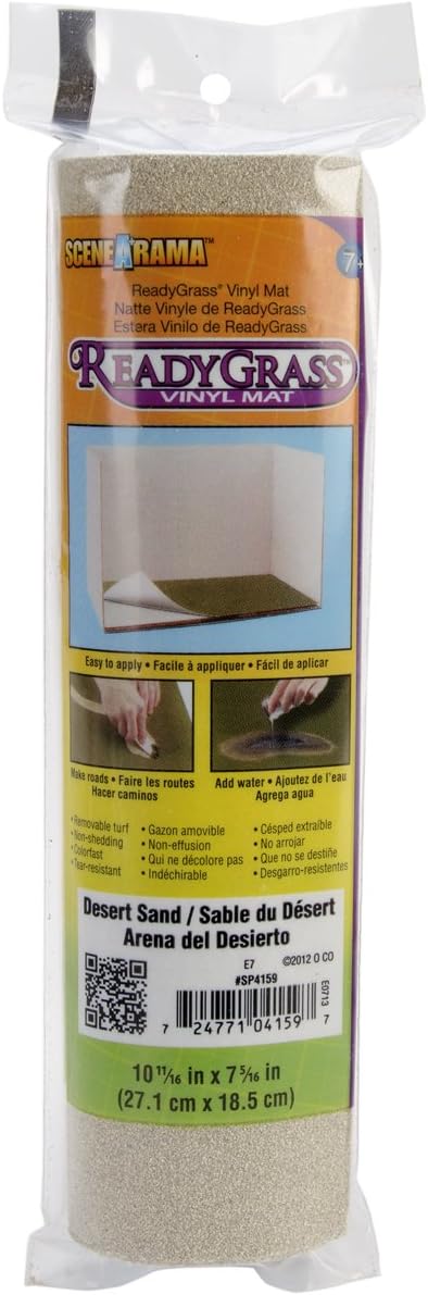 Amazon.com: Woodland Scenics Desert Sand ReadyGrass 1/Pkg-10.6875"X 7. ...