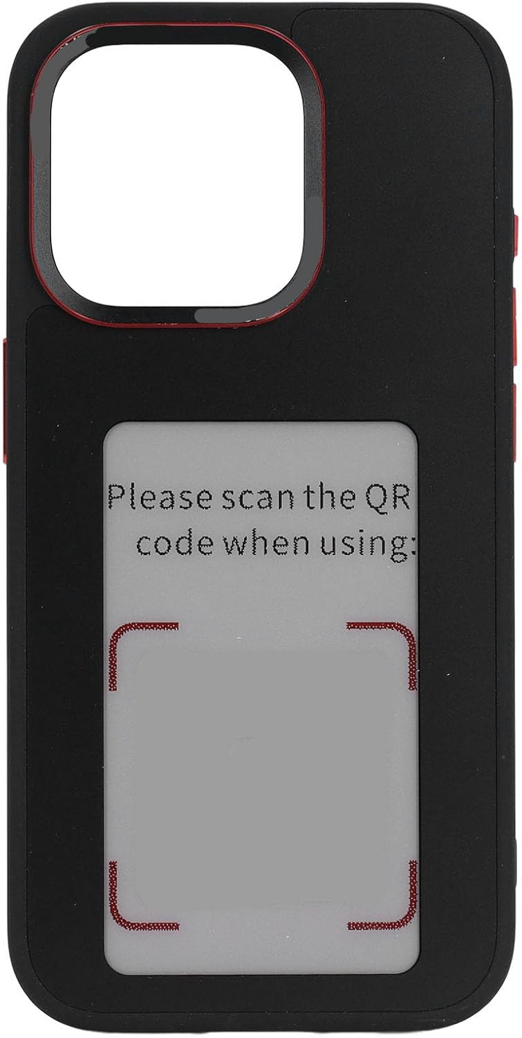 Smart Ink Screen Phone Case, Card & Photo Display Phone Case, NFC Color ...