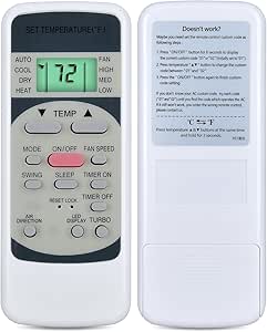 Amazon.com: RETROSUN Replacement Remote Control with Green Light ...