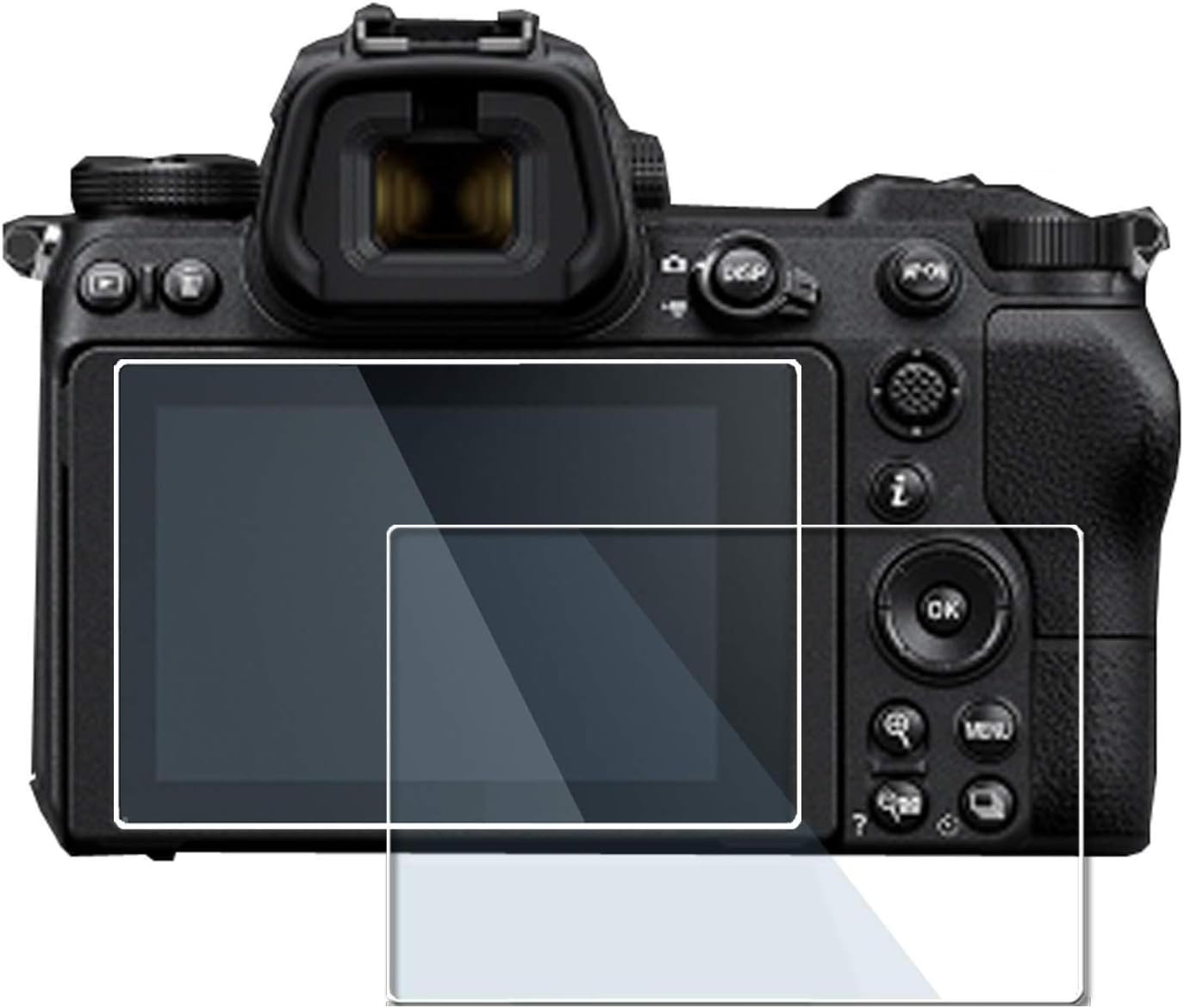 Buy M.G.R.J® Tempered Glass Screen Protector for Nikon Z6 / Z7 / Z7II ...