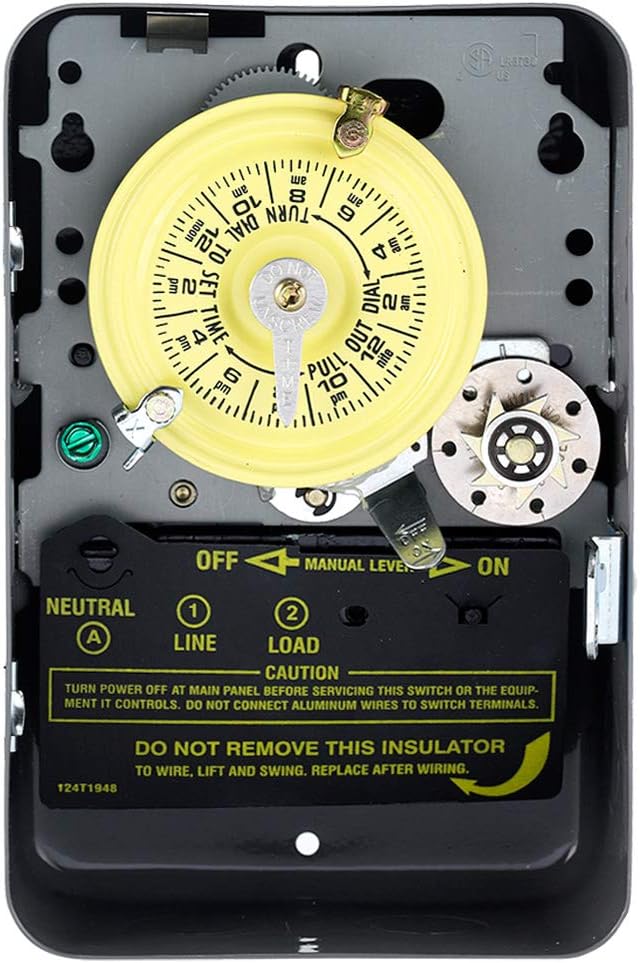 Intermatic T101 24-Hour Mechanical Time Switch - Reliable Control for ...
