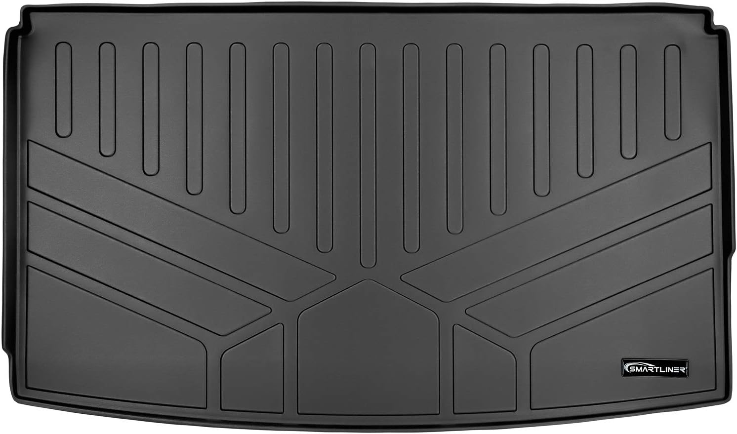 Amazon.com: SMARTLINER All Weather Cargo Trunk Liner Floor Mat Behind ...