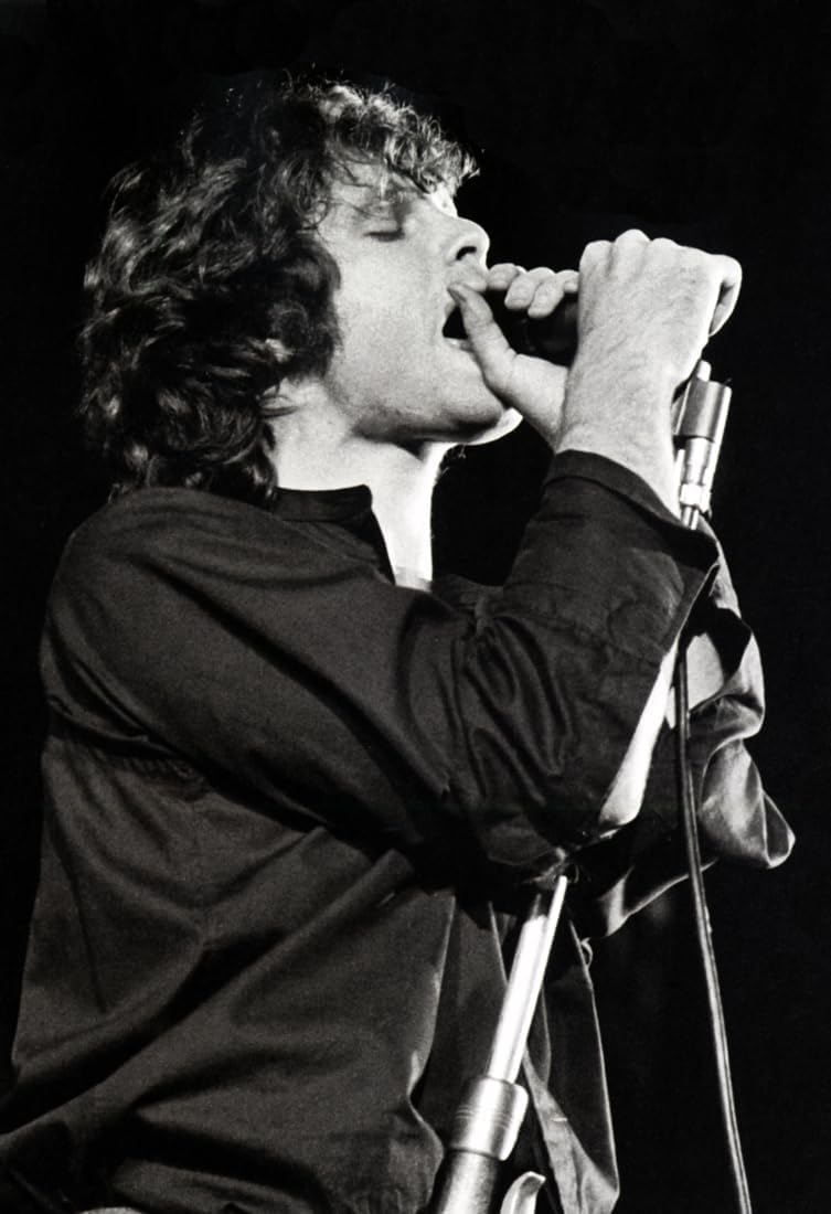 Amazon.com: Jim Morrison Poster, the Doors, Singer, Songwriter, Iconic ...