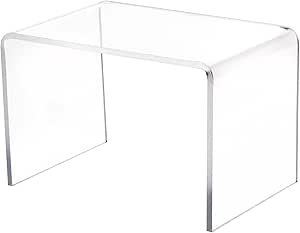 Amazon.com: Plymor Clear Acrylic Rectangular Display Riser, 3 inch ...