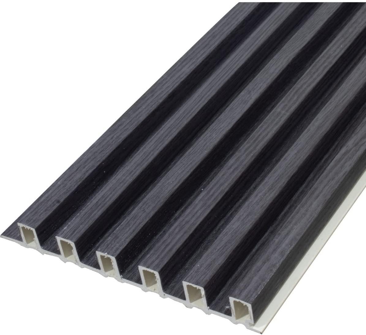 Bem Arquitectura Lambrin Decorativo Panel Wpc 3D Acanalado Ranurado ...