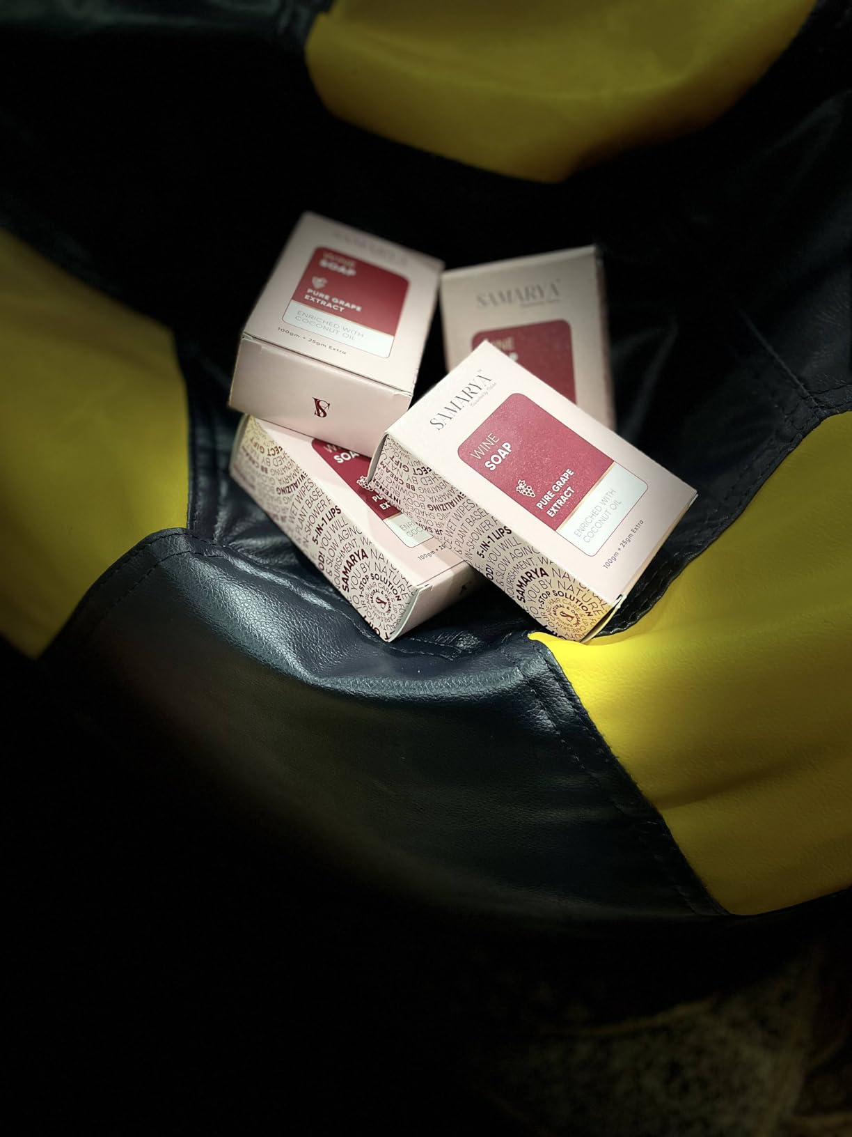 Buy Samarya Red Wine Soap Enriched with Coconut & Castor Oil (125g ...