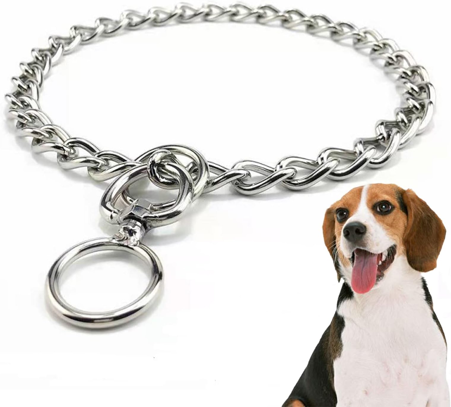 LANFYFU Collar para Perro Collar de Castigo para Perro de Acero ...