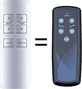 Amazon.com: ZWP Replacement Remote Control Compatible for Sealy Ease ...