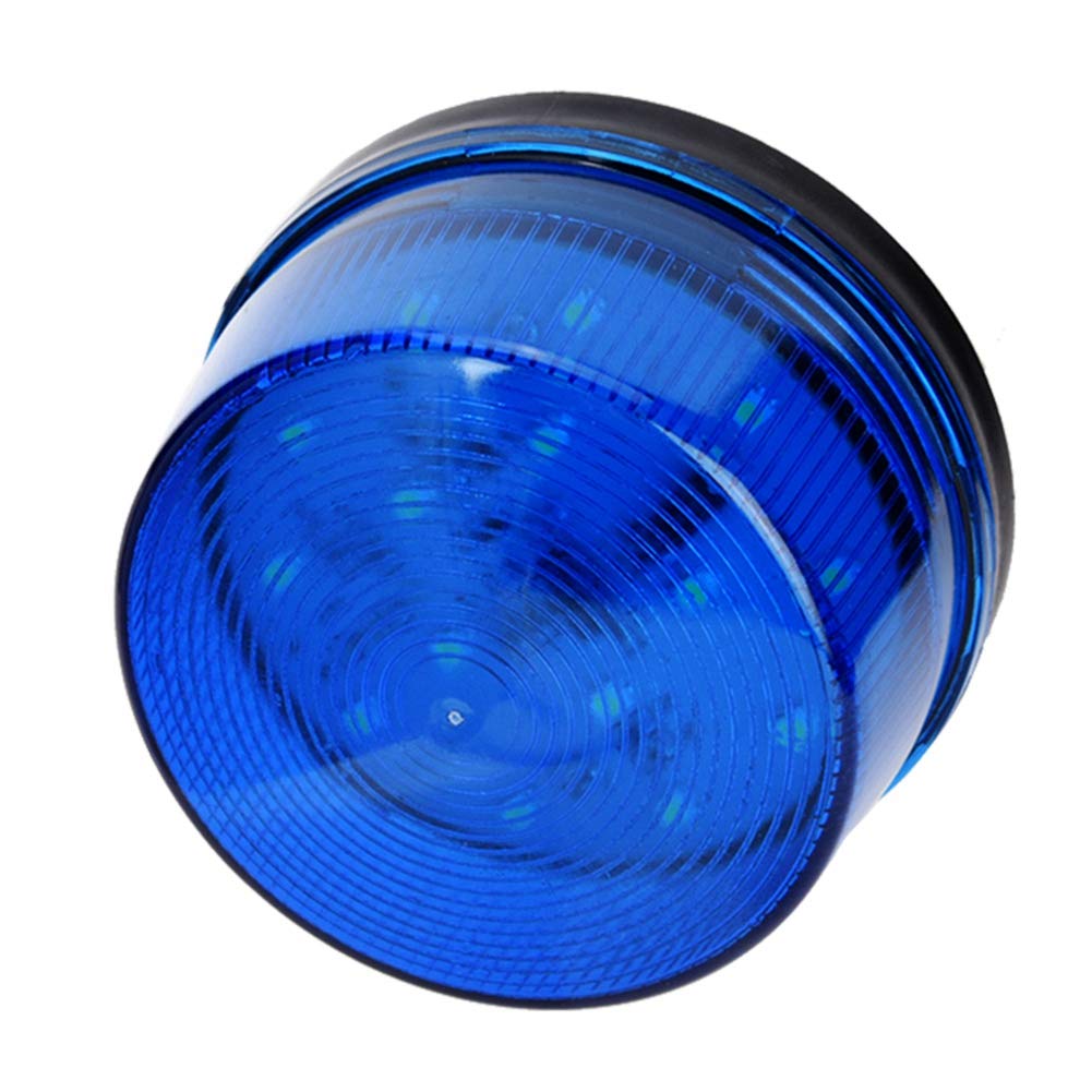 Emergency Warning Light, Blue 12v Led Emergency Alarm Strobe Light ...
