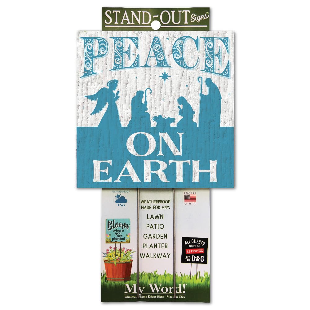 Peace Word Vertical