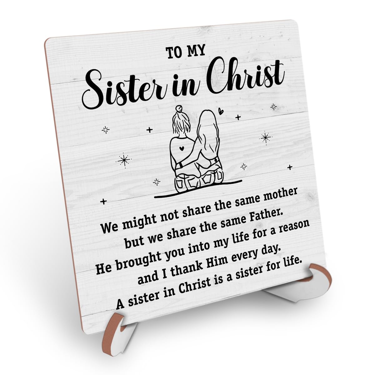 Amazon.com: Christian Sister Gifts from Sisters To My Sister In Christ ...