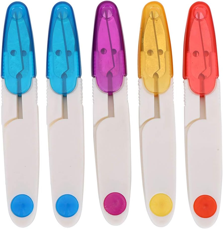 Amazon.com: Thread Clippers, Portable U Shape Sewing Snip Thread Cutter ...