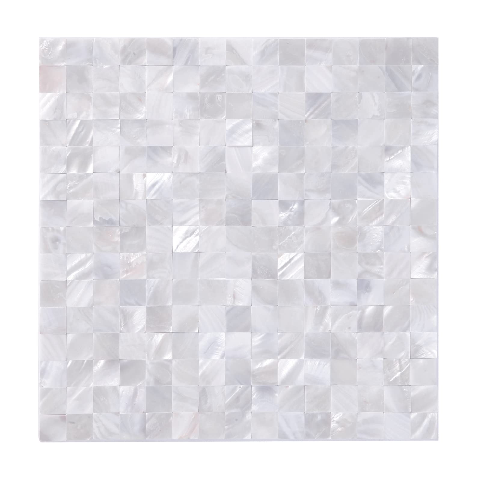 Peel and Stick Pearl Shells Backsplash Tiles, Stick on Backsplash for ...