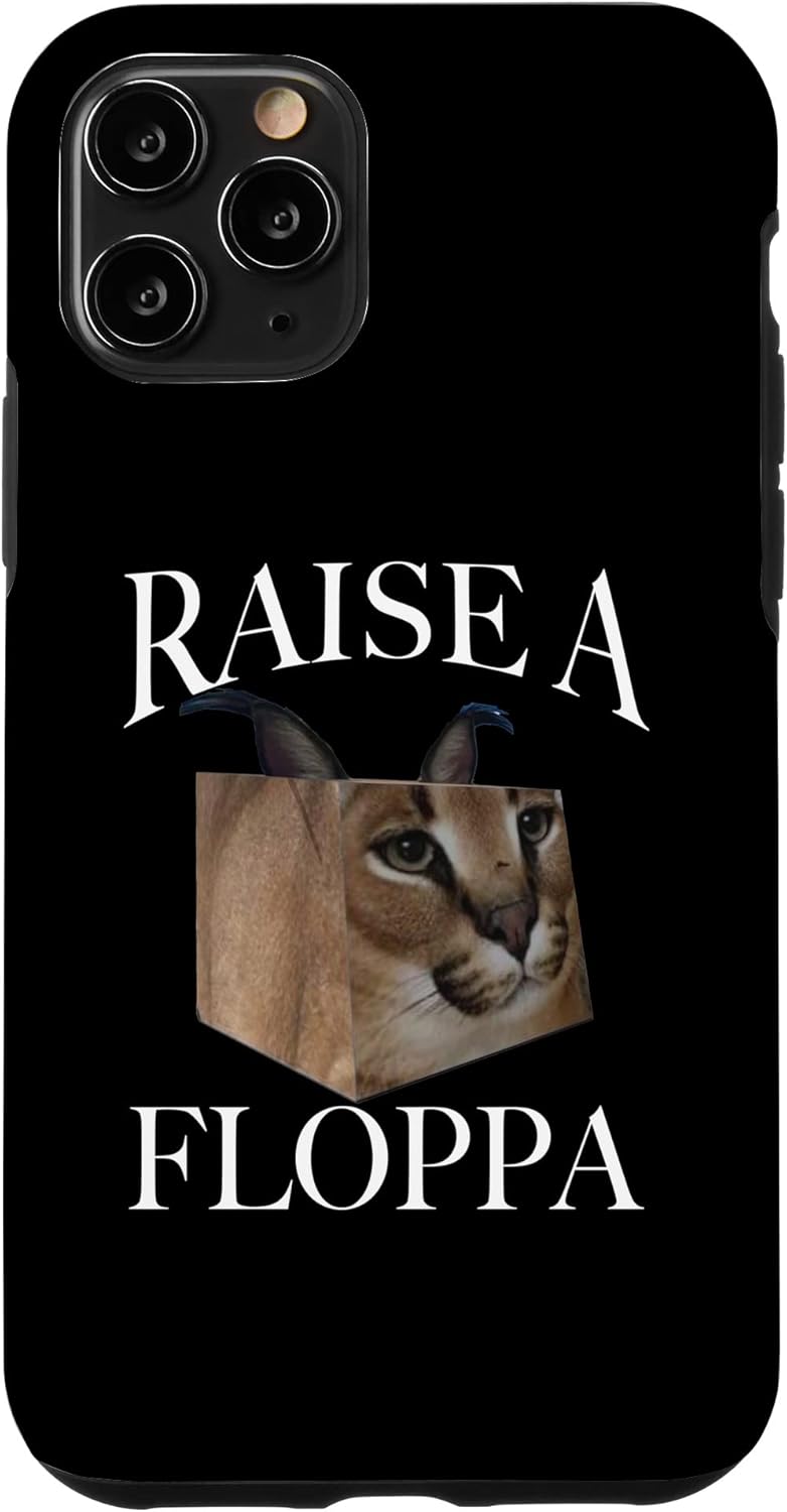 Amazon.com: iPhone 11 Pro Big Floppa Caracal Cat Meme Raise A Floppa Case : Cell Phones ...