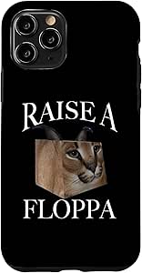 Amazon.com: iPhone 11 Pro Big Floppa Caracal Cat Meme Raise A Floppa Case : Cell Phones ...