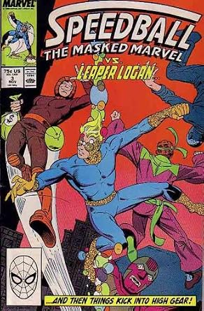 Speedball: The Masked Marvel (Comic) Nov. 1988, No. 3 (1) | Amazon.com.br