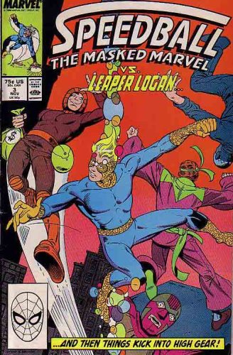 Speedball: The Masked Marvel (Comic) Nov. 1988, No. 3 (1) | Amazon.com.br