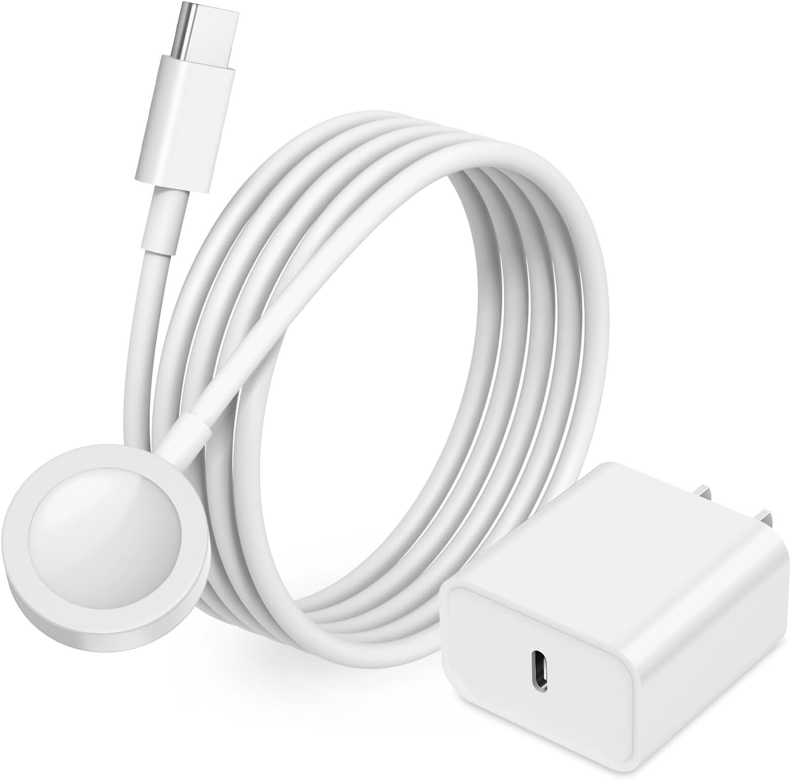Amazon.com: Super Fast Charger for Apple Watch & iPhone, 40W Dual USB C ...