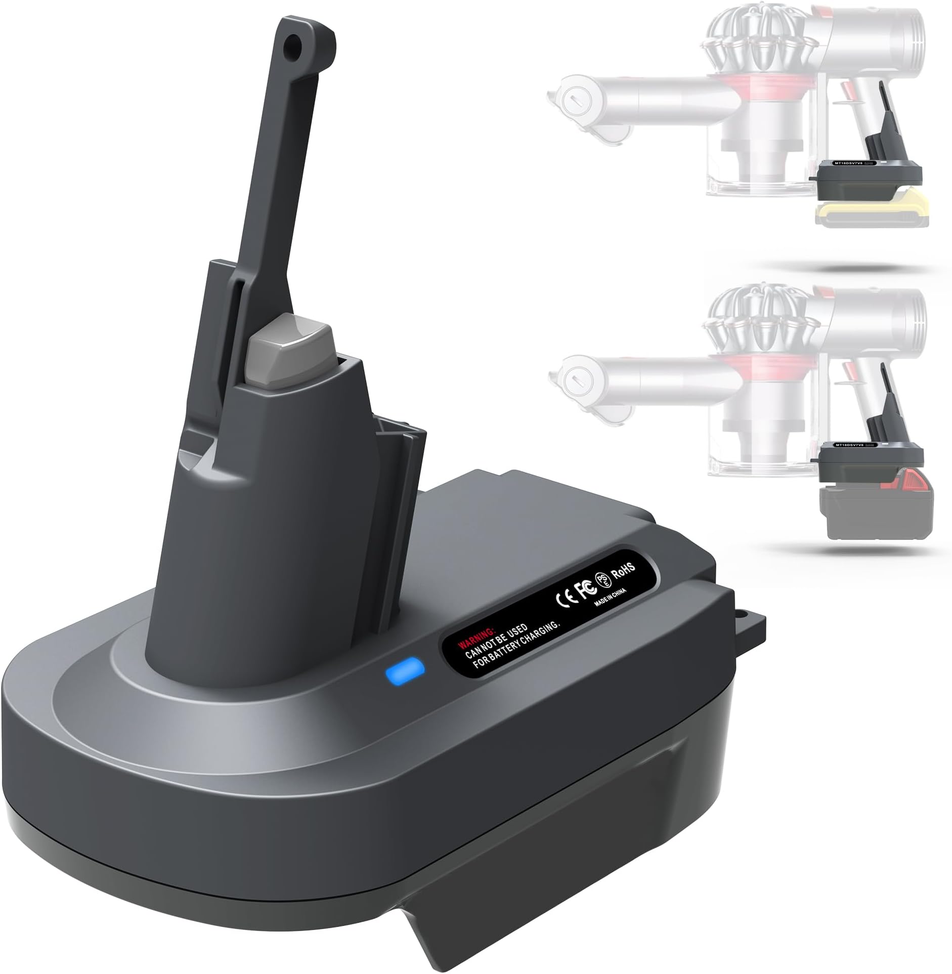 Amazon.com: Rocivic V7 V8 Battery Adapter for Dewalt 20V Battery ...