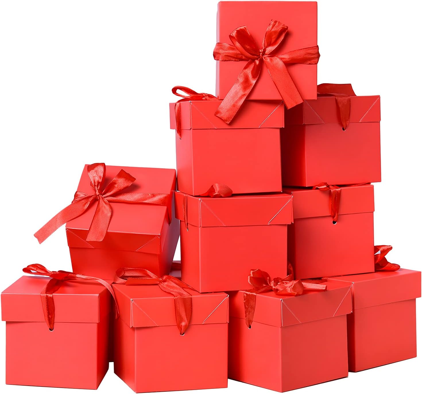 Amazon.com: Fun Express - 2" Red Gift Boxes (24pc) for Wedding - Party ...