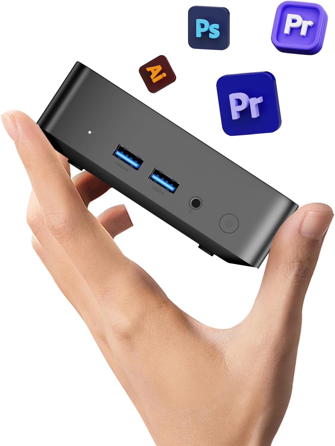 Amazon.com: MINISFORUM Mini PC MC560 with Dual Speakers,AMD Ryzen 5 ...