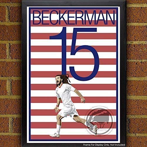 Amazon.com: Kyle Beckerman Poster - USMNT Art : Home & Kitchen