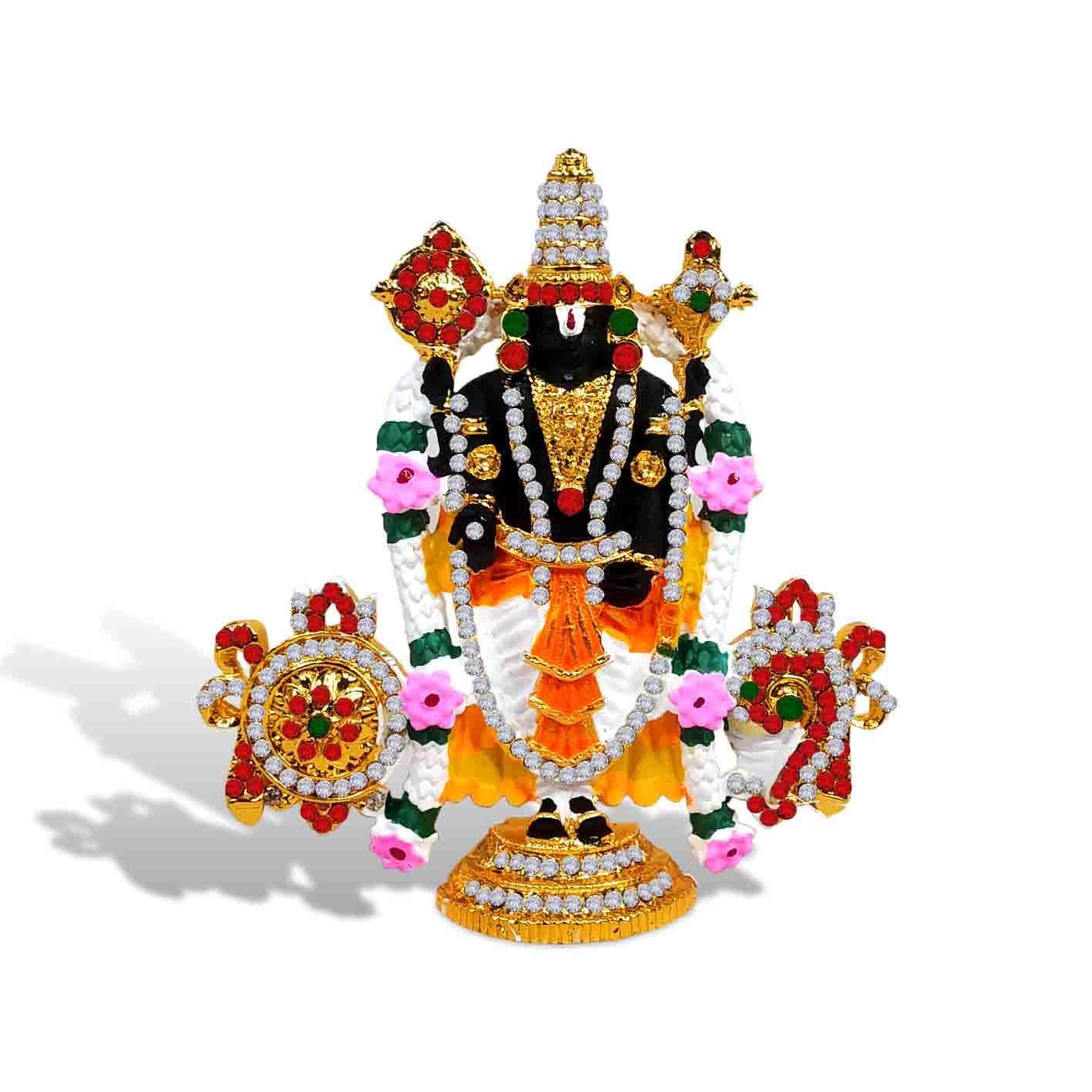 Buy Uniqon Lord Trivikram Balaji/venkateswara with Shankh & Chakra ...