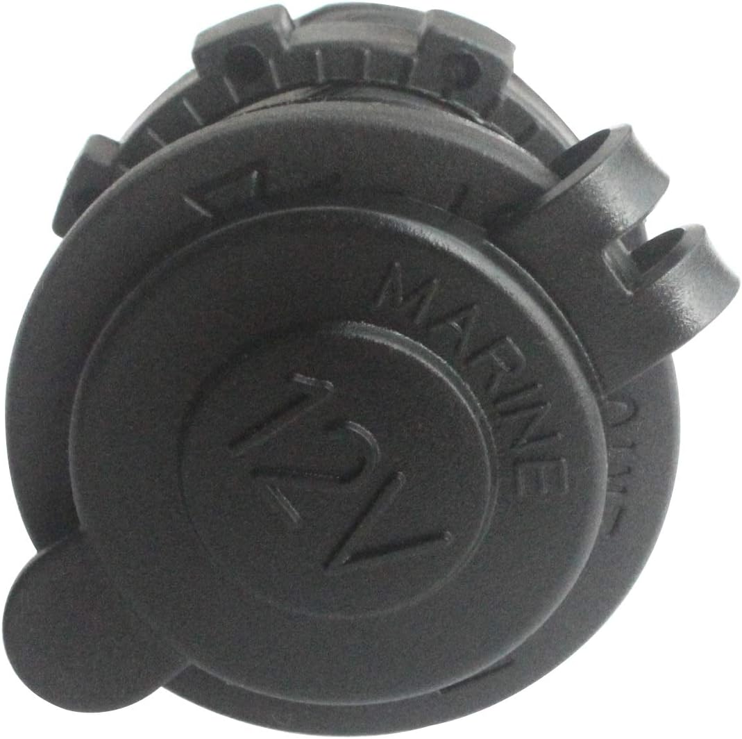 Amazon.com: BANDC Waterproof Marine Motorcycle ATV Rv Lighter Socket ...