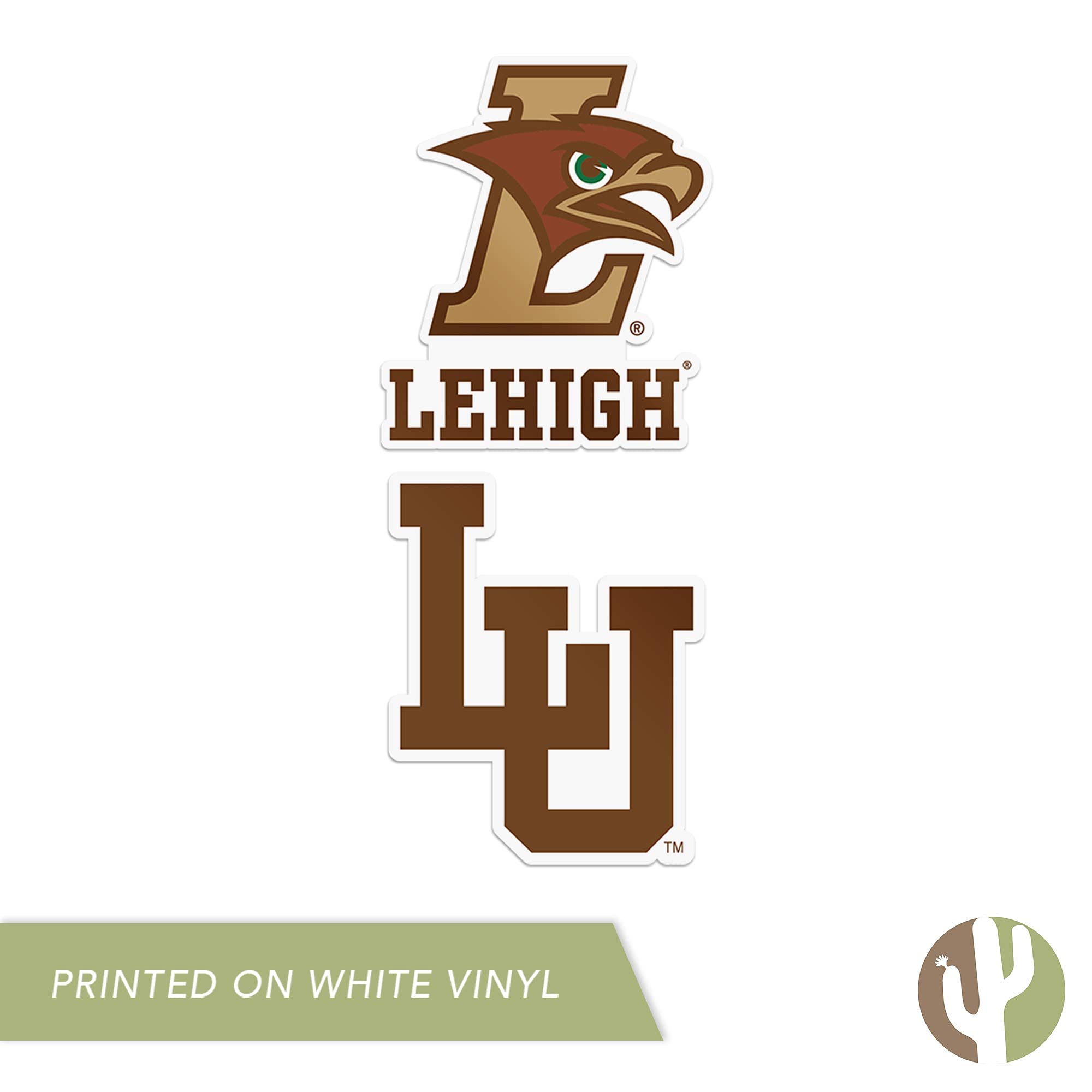College Tie Desert Cactus Lehigh University Tie - Officially Licensed ...