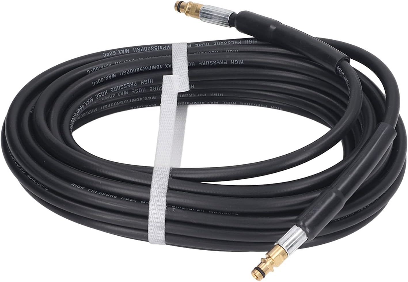 15m High Pressure Water Hose Rubber 5800psi 40Mpa Pressure Washer Hose ...