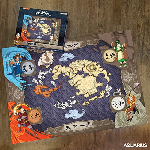 NMR Distribution Avatar: The Last Airbender 1000 Piece Jigsaw Puzzle ...