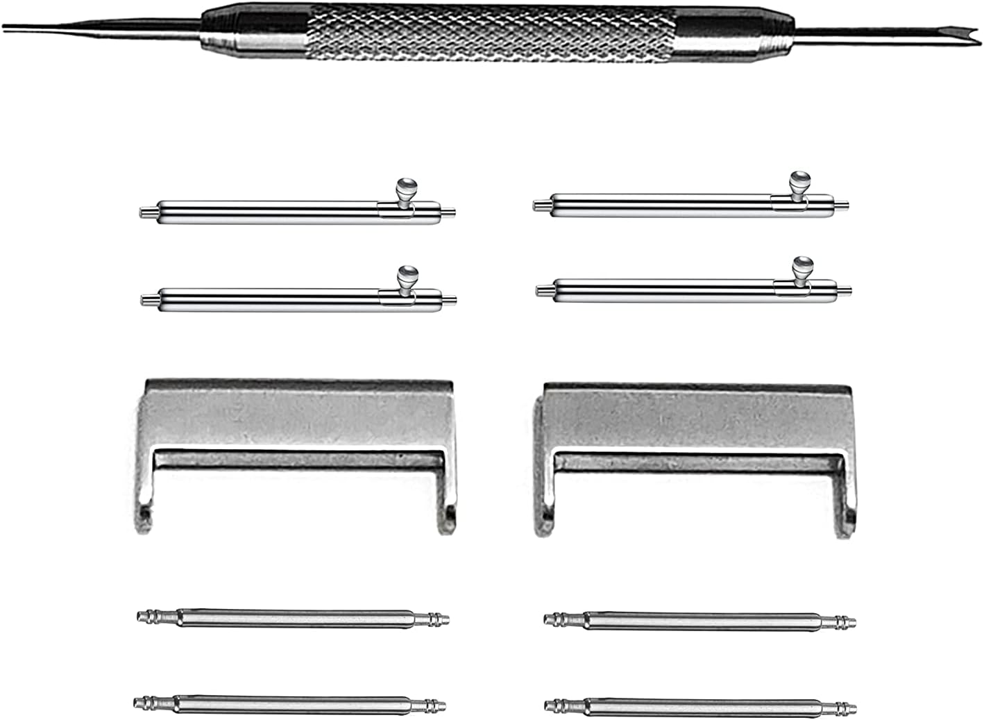 Amazon.com: Watch Strap Connector Lugs Adapter Quick Release Metal Link ...